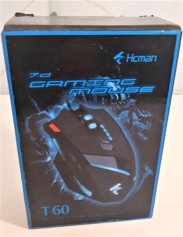 HCMan T60 7D Gaming Mouse, Computers & Tech, Parts & Accessories, Mouse ...