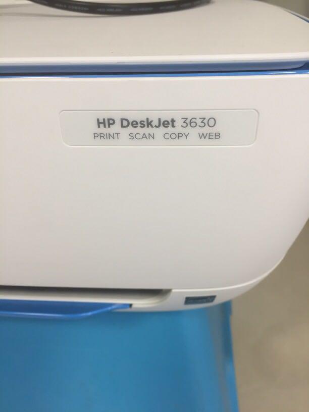 HP Deskjet 3630 Printer, Computers & Tech, Printers, Scanners & Copiers ...