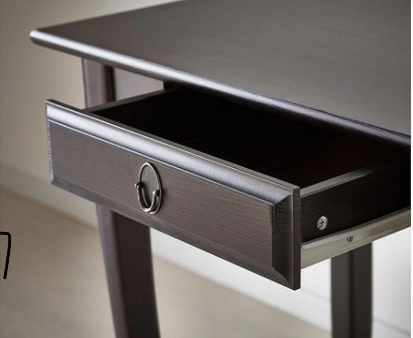 IKEA LEKSVIK Desk, Furniture & Home Living, Furniture, Tables & Sets on ...