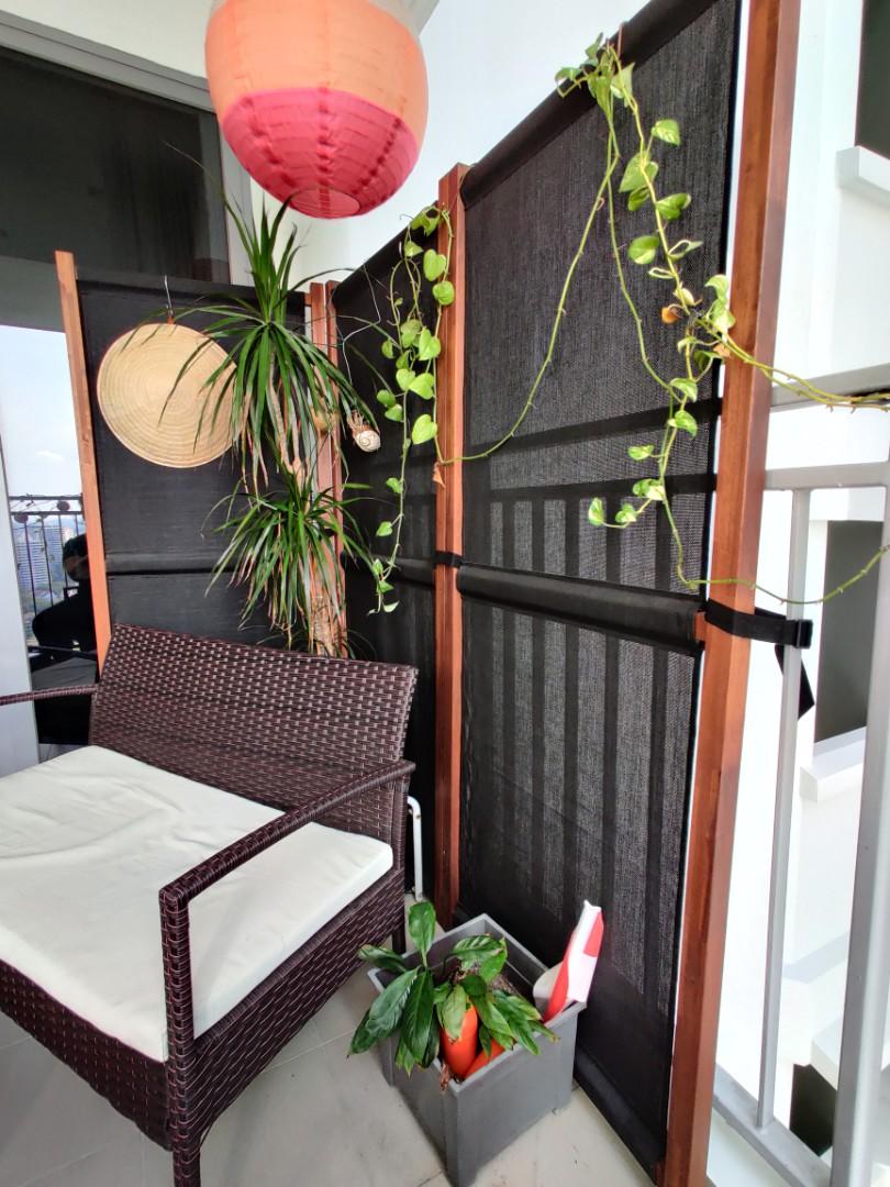 Ikea Slatto Outdoor Privacy Screen, Furniture & Home Living, Furniture ...