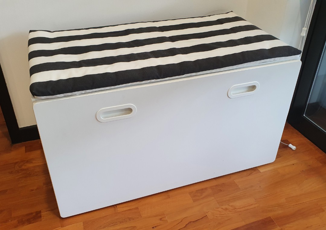IKEA Stuva storage bench, Furniture & Home Living, Furniture, Shelves ...