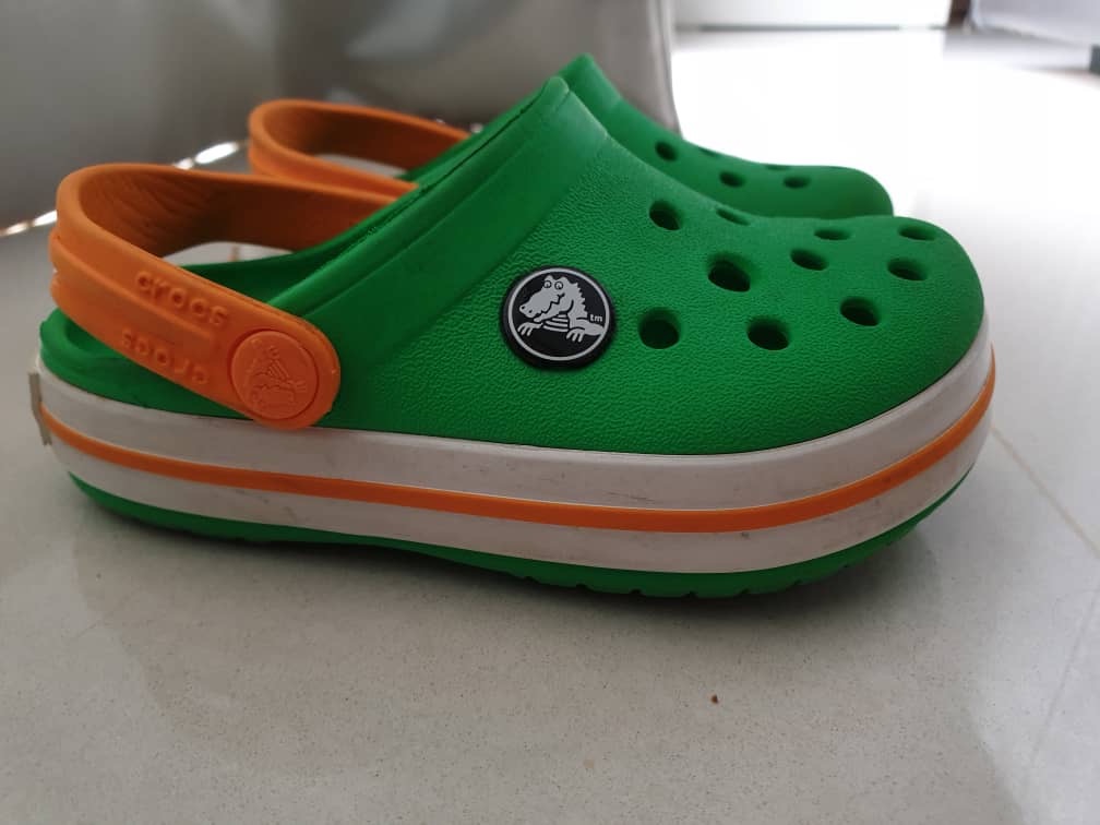 Kids Crocs Crocband , Size C8, Babies & Kids, Babies & Kids Fashion on ...