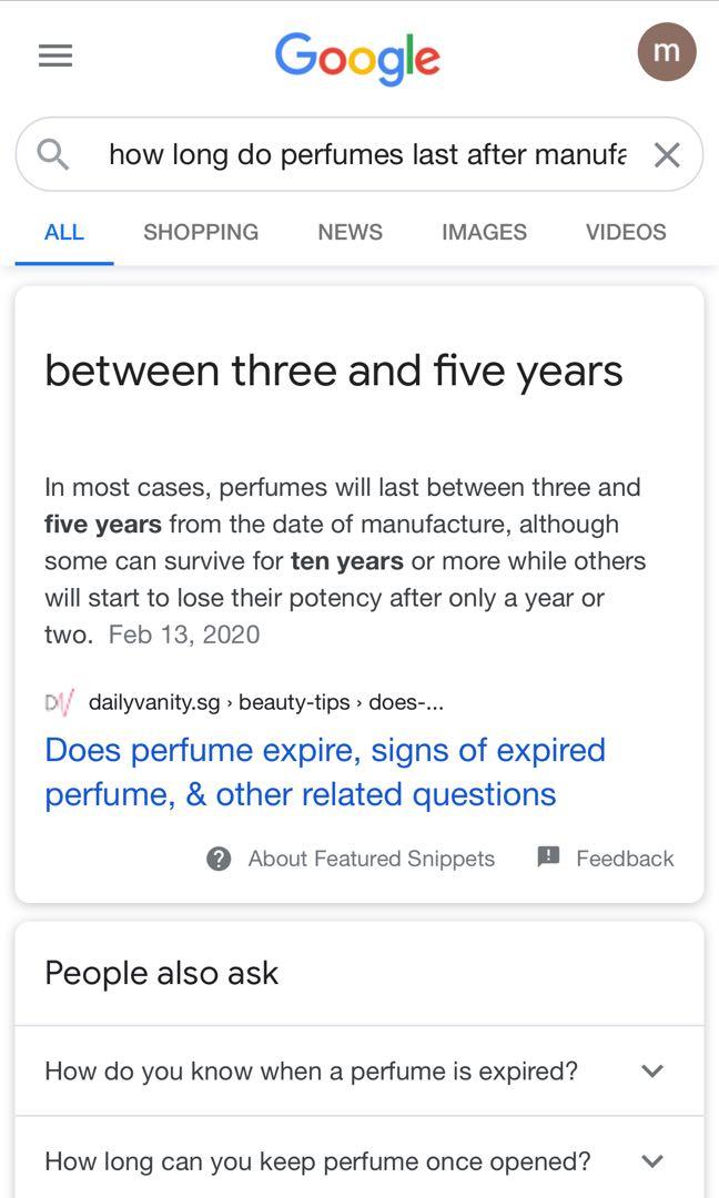 korean normal perfume black blank, Beauty & Personal Care, Fragrance ...