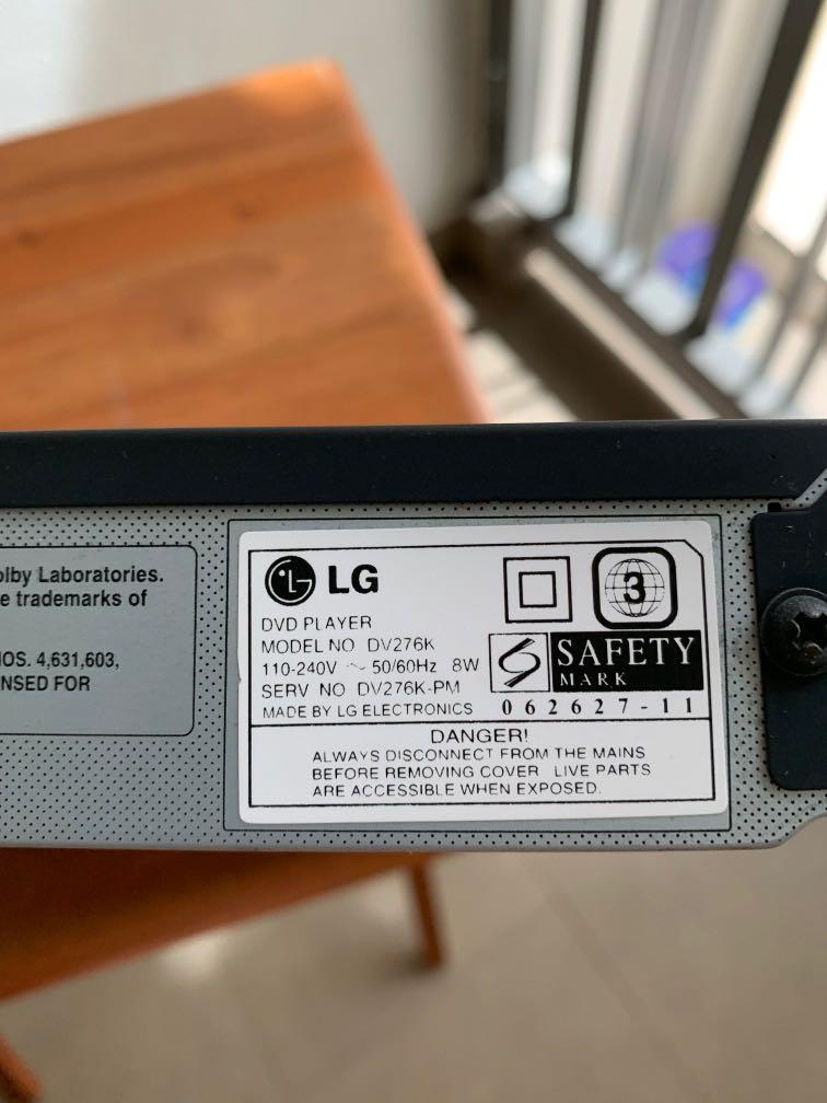 LG - DVD/VCD/CD player, TV & Home Appliances, TV & Entertainment, Blu ...