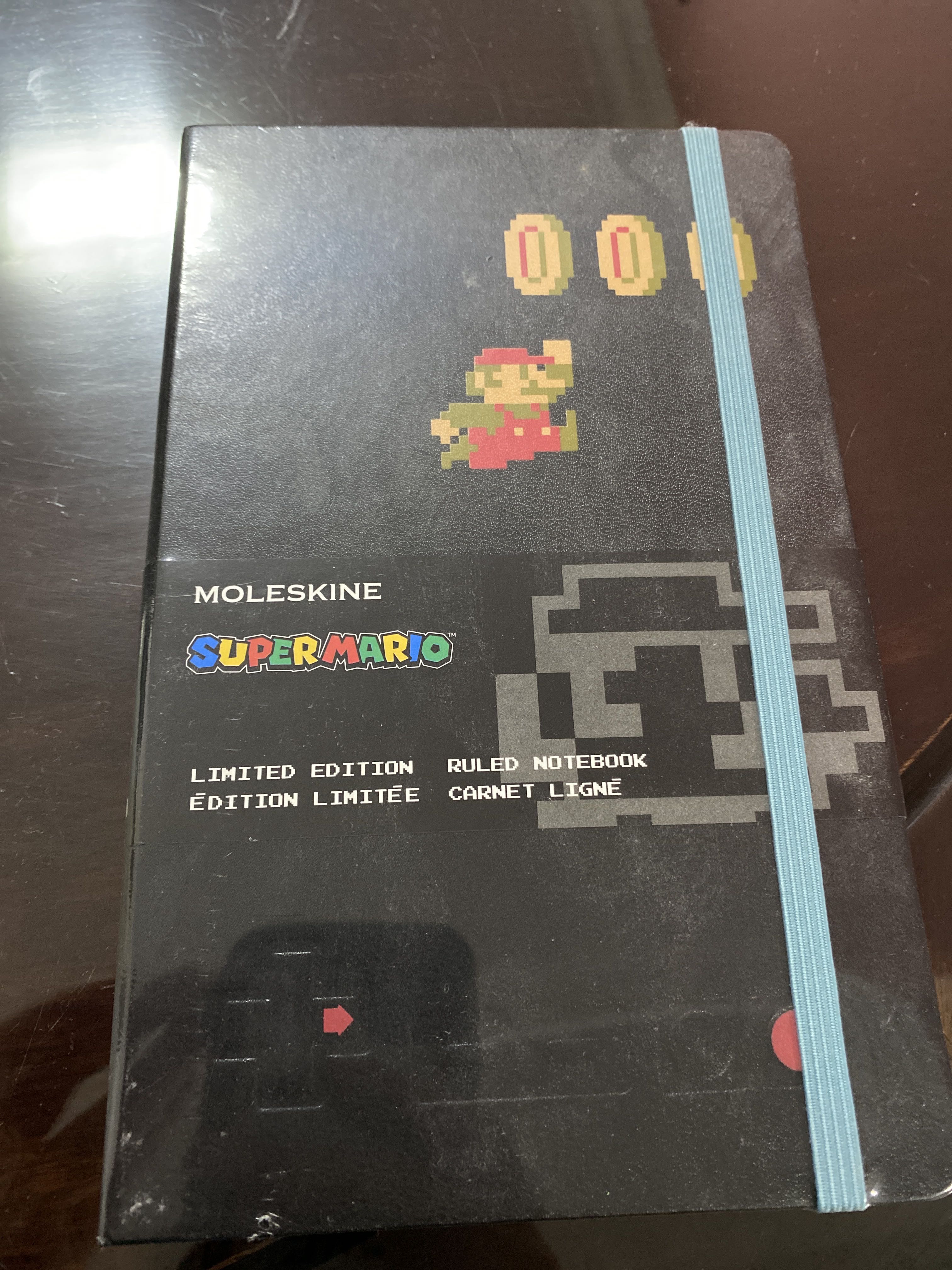 Limited Edition Super Mario Moleskine Ruled Notebook, Hobbies & Toys ...