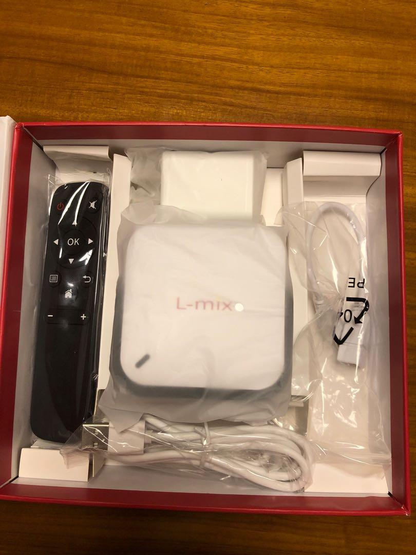 L-mix mini projector (portable) Full HD 1080P, TV & Home Appliances, TV ...