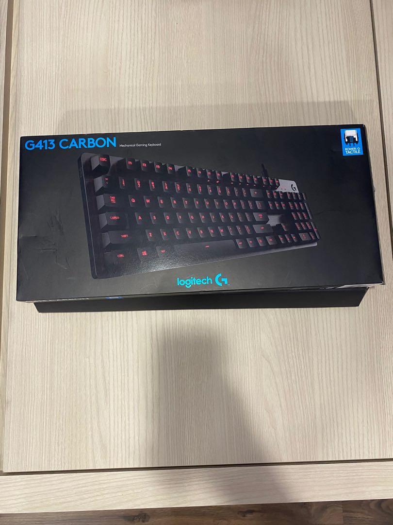 Logitech G413 Carbon Mechanical Keyboard, Computers & Tech, Parts ...
