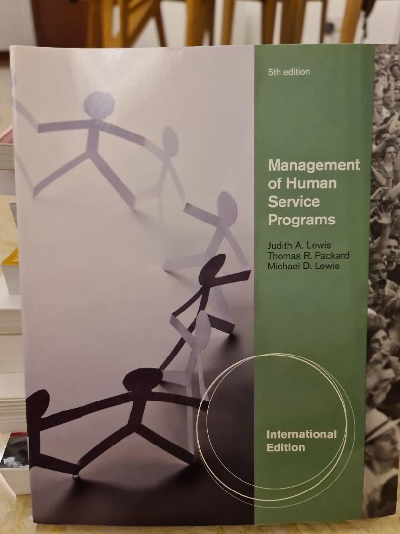 Management of Human Service Programs, Computers & Tech, Office ...
