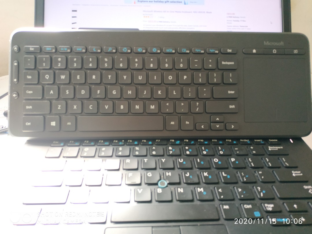 Microsoft Wireless All-In-One Media Keyboard, Computers & Tech, Parts ...