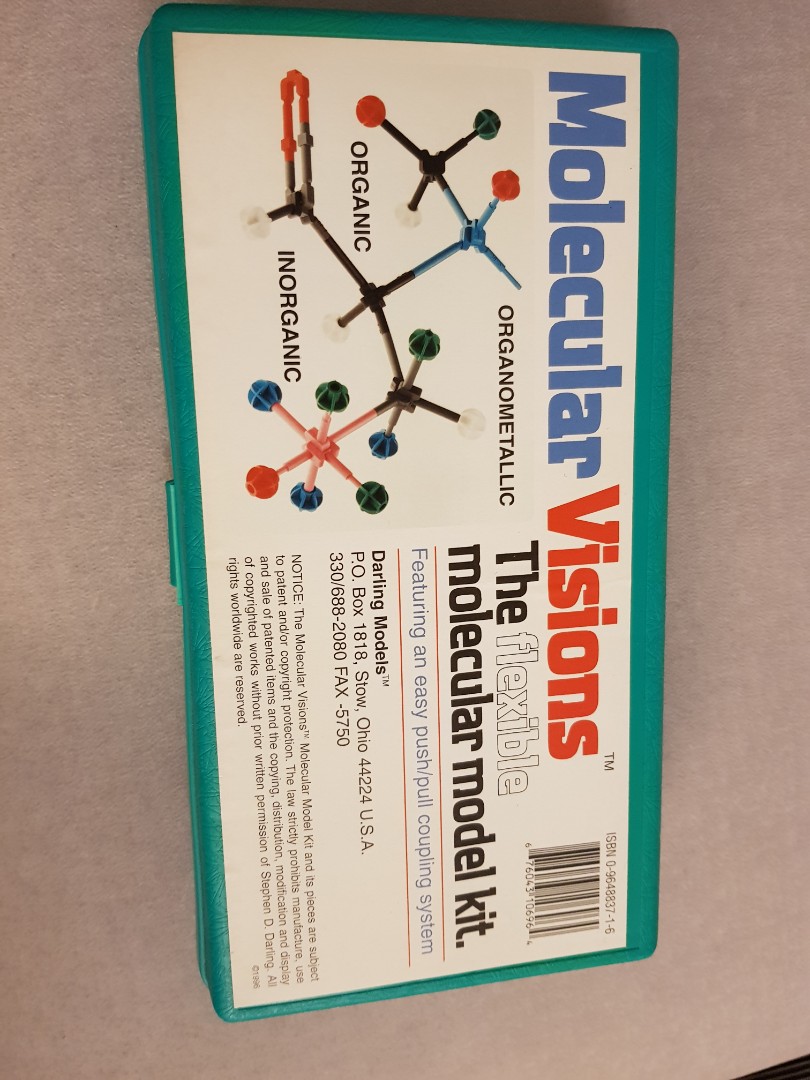 Molecular flexible molecular model kit, Hobbies & Toys, Stationery ...