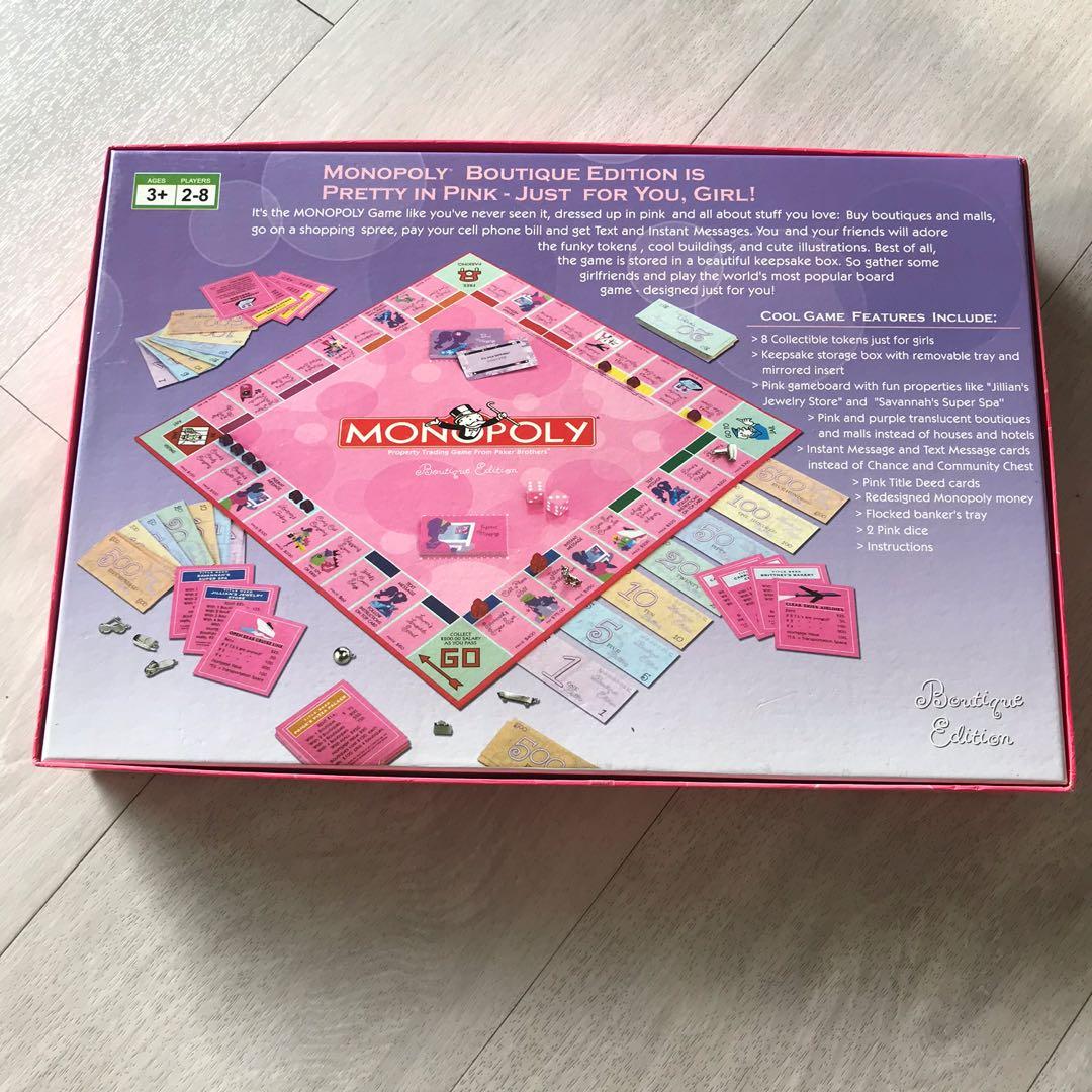Monopoly Boutique Edition Original & Authentic Collector’s Limited ...