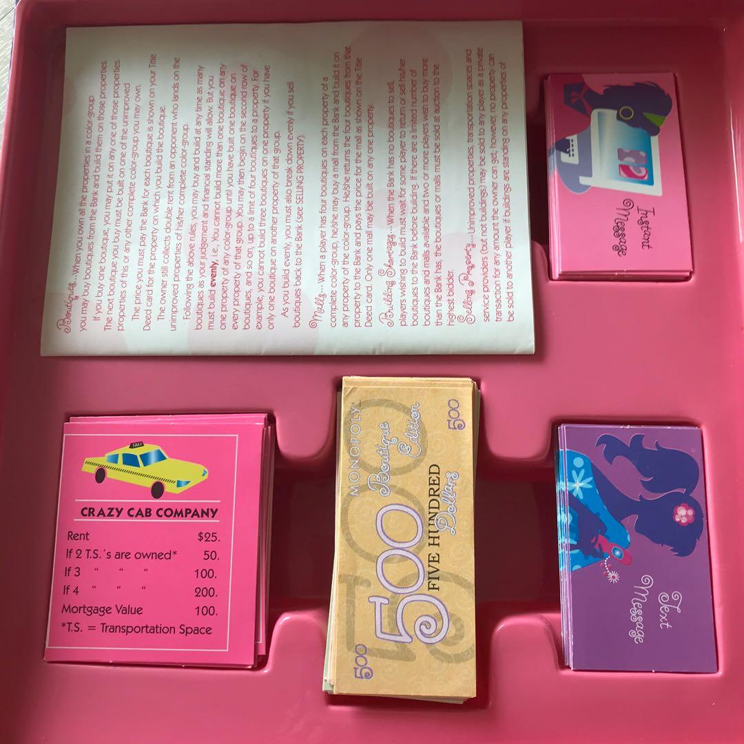 Monopoly Boutique Edition Original & Authentic Collector’s Limited ...