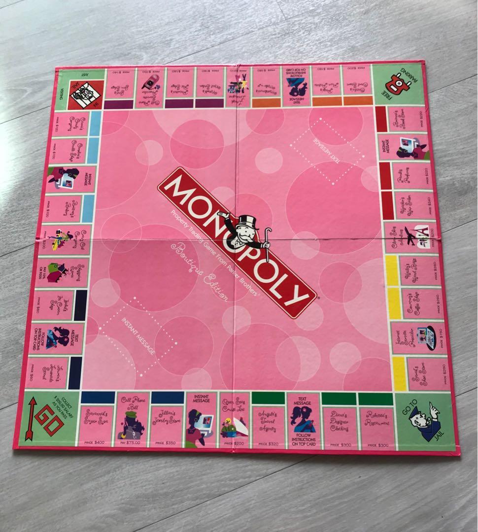 Monopoly Boutique Edition Original & Authentic Collector’s Limited ...
