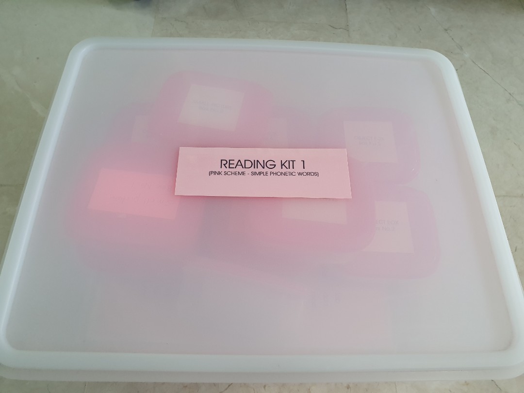 Montessori Reading Kit 1, Hobbies & Toys, Toys & Games on Carousell