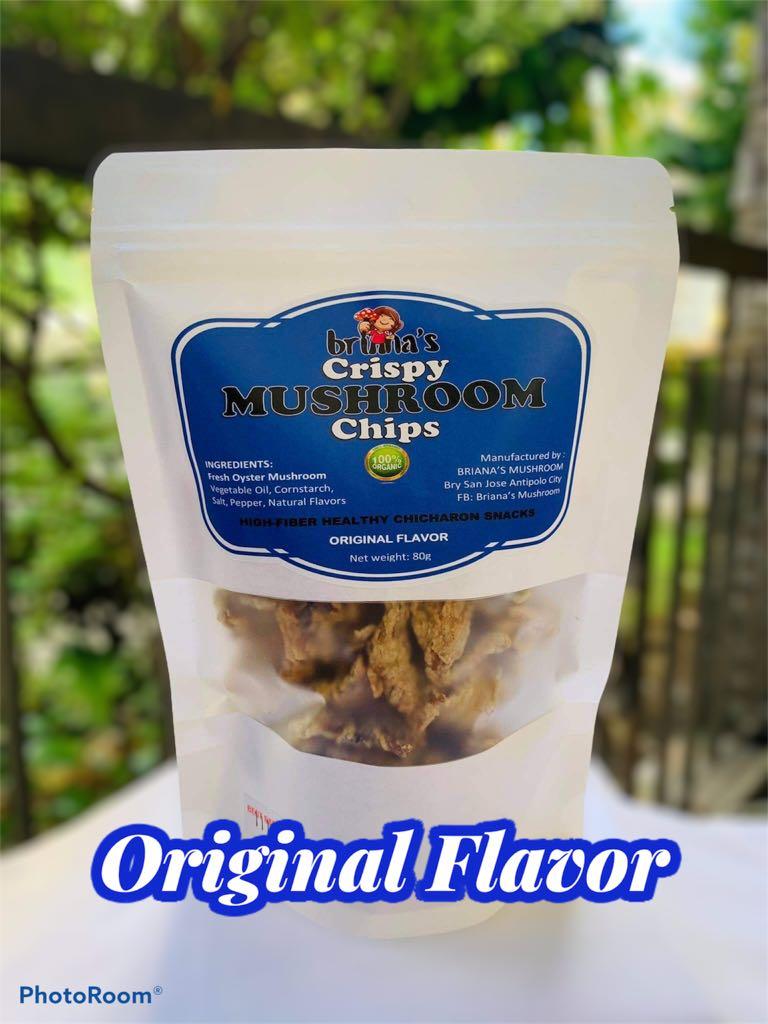 Mushroom Chips / Chicharon, Food & Drinks, Packaged & Instant Food on ...
