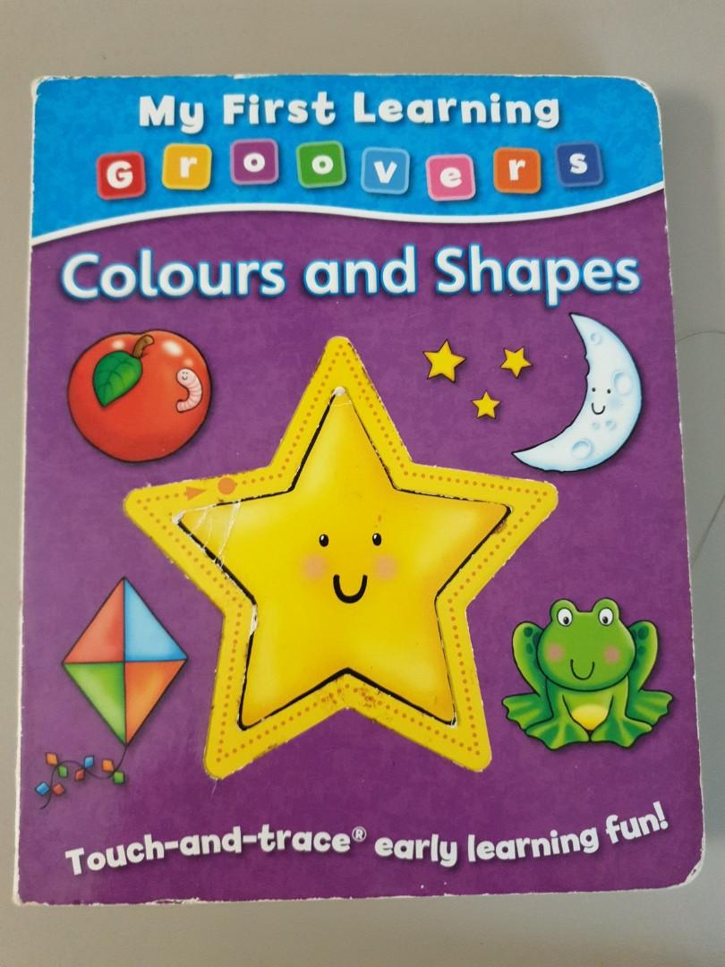My first learning Touch and trace books, Hobbies & Toys, Books ...