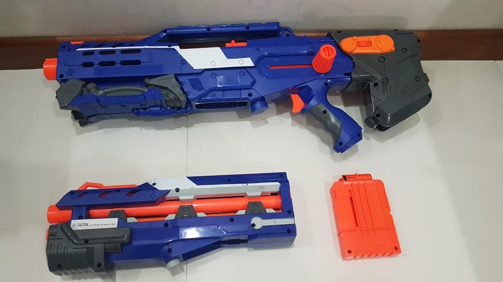 Nerf Elite Longshot CS-6 (Blue Version), Hobbies & Toys, Toys & Games ...