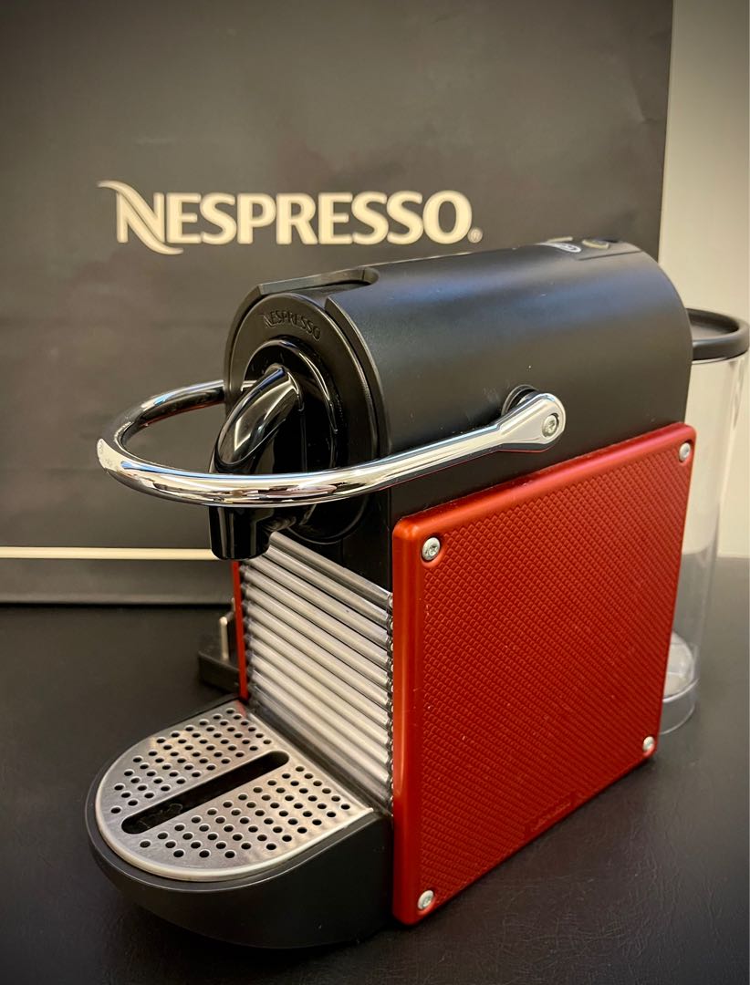 Nespresso Pixie Red, TV & Home Appliances, Kitchen Appliances, Coffee ...