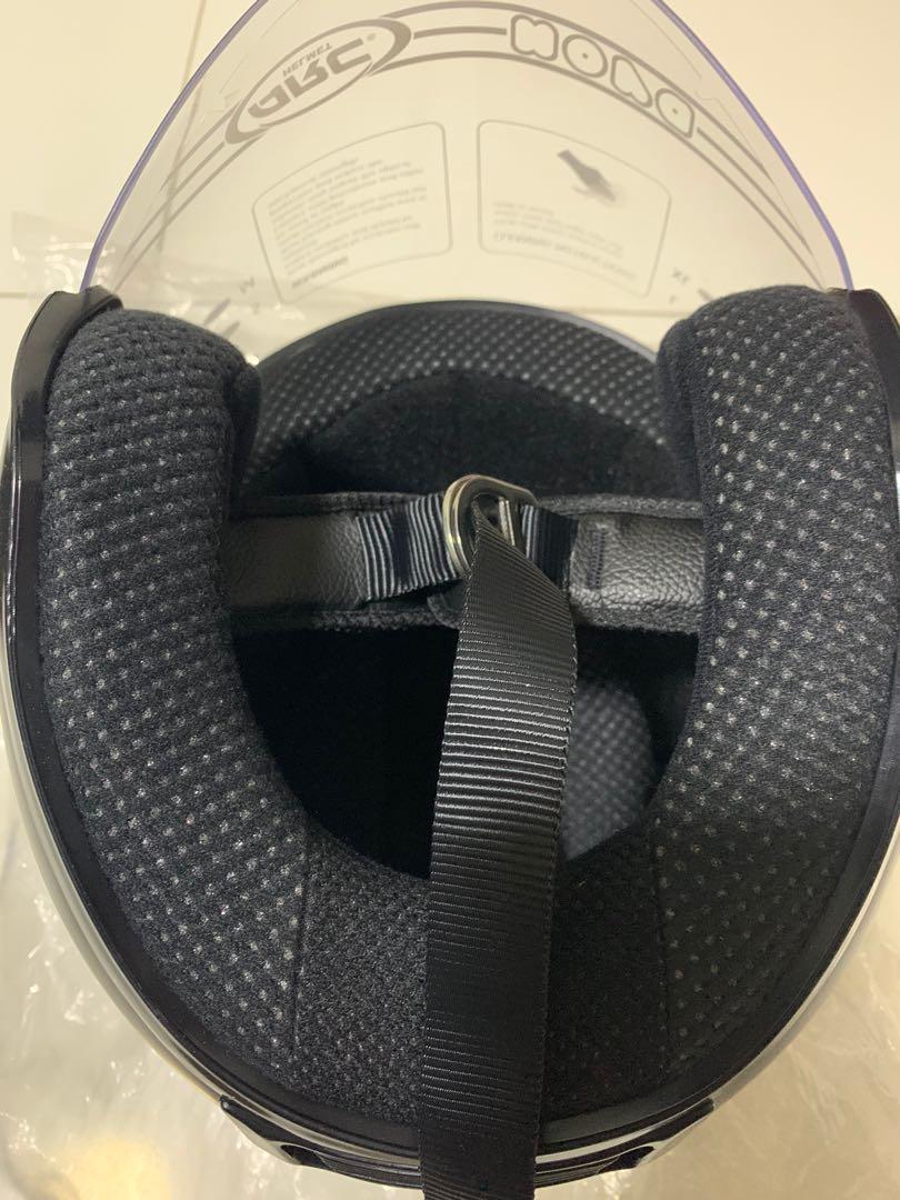 Nova Dot Helmet (Matt Black), Motorcycles, Motorcycle Apparel on Carousell