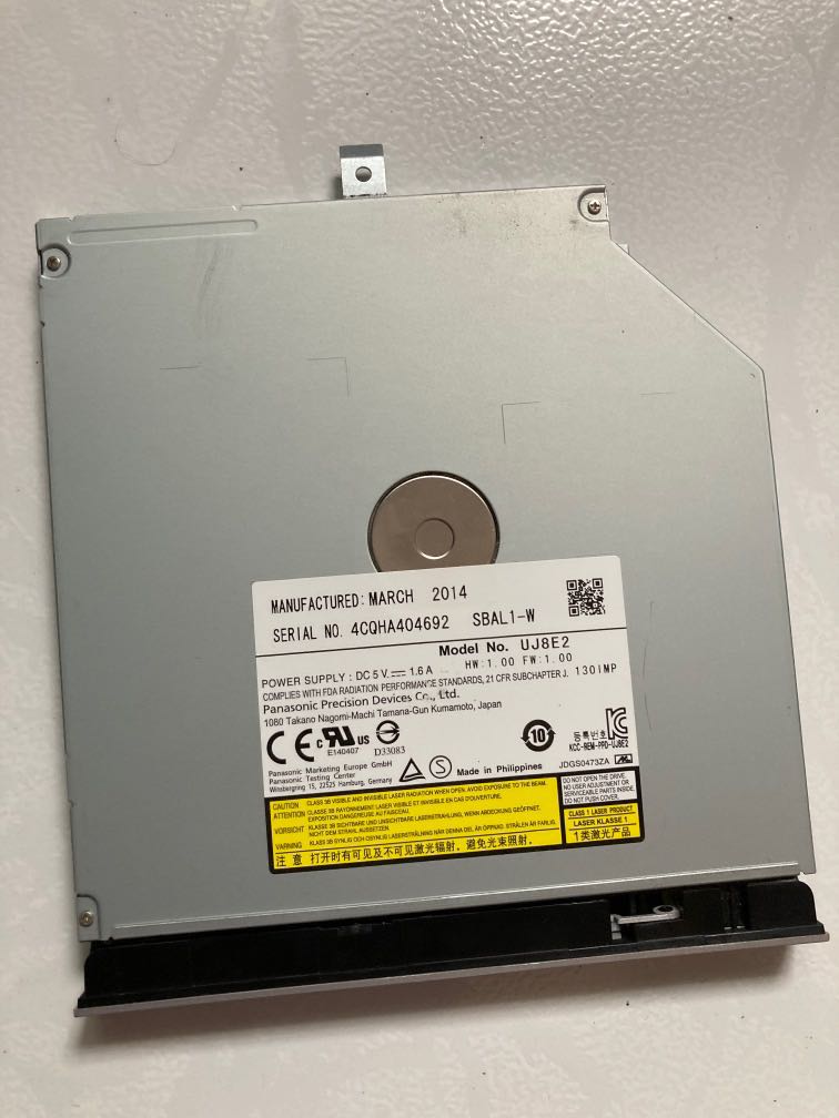 Panasonic Internal Laptop DVD Reader, Computers & Tech, Parts ...