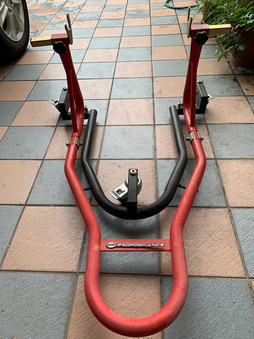 Performance 360 Degree Rear Floating Motorcycle Paddock Stand Mover ...