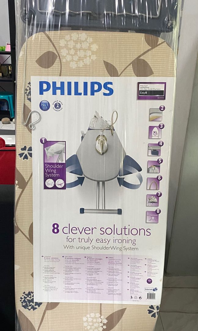 Philips Easy8 Extra Large Ironing Board, Furniture & Home Living ...