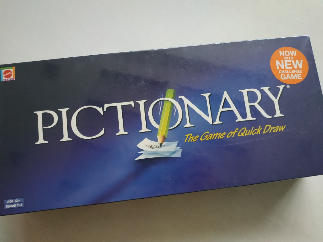 Pictionary Board Game, Hobbies & Toys, Toys & Games on Carousell