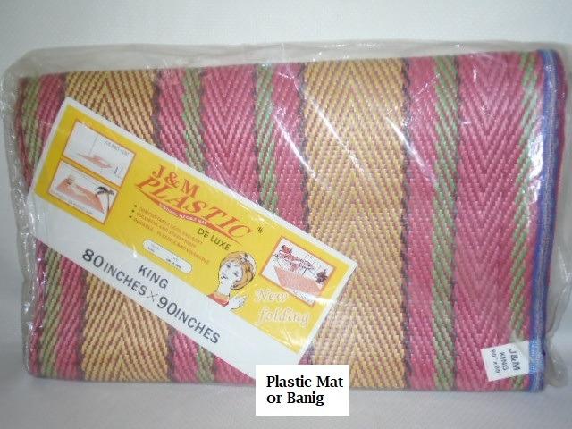 Plastic Mat or Banig (Sizes: Single - Jumbo), Furniture & Home Living ...