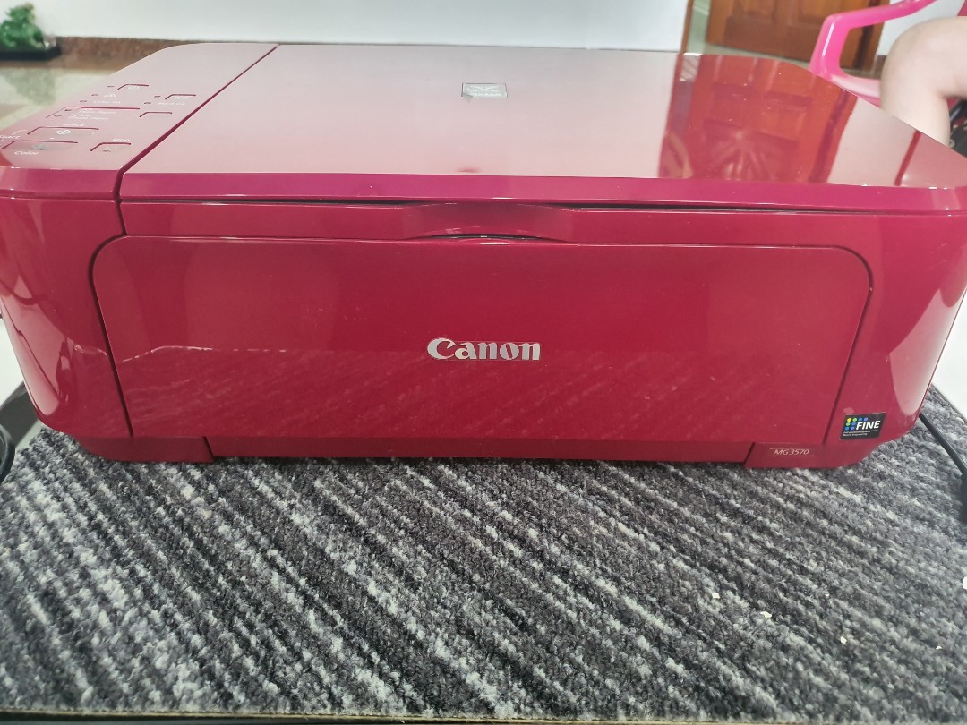 Canon Printer - PIXMA MG3570 (Red), Computers & Tech, Printers ...