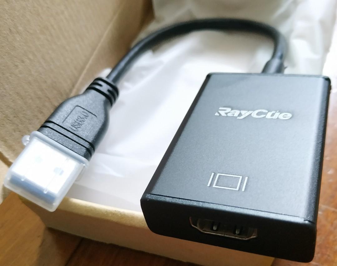 RayCue USB 3.0 to HDMI Adapter, Everything Else on Carousell