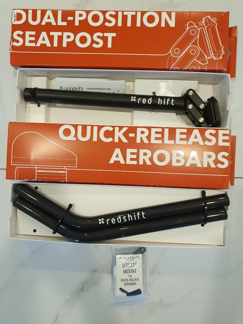 Redshift Switch Aero System (L-shaped Carbon Aero / TT bars + Dual-pos ...