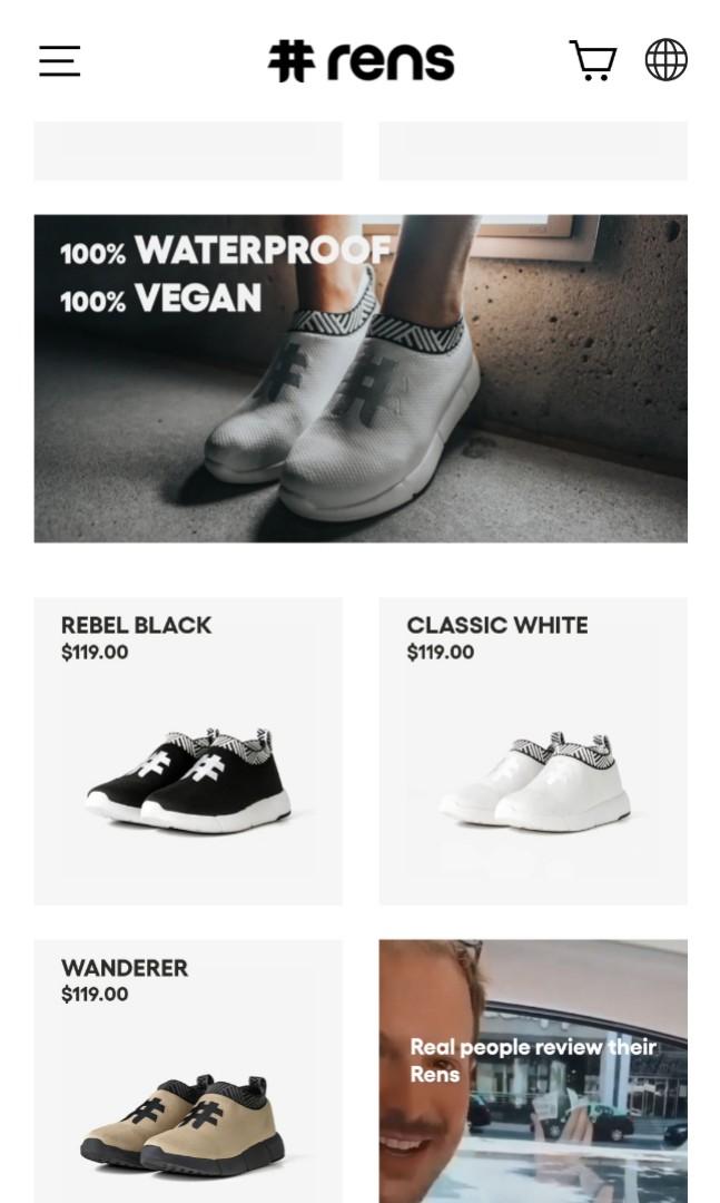 Water Proof Sneakers: Rens - World's First Sneakers Made From Coffee ...