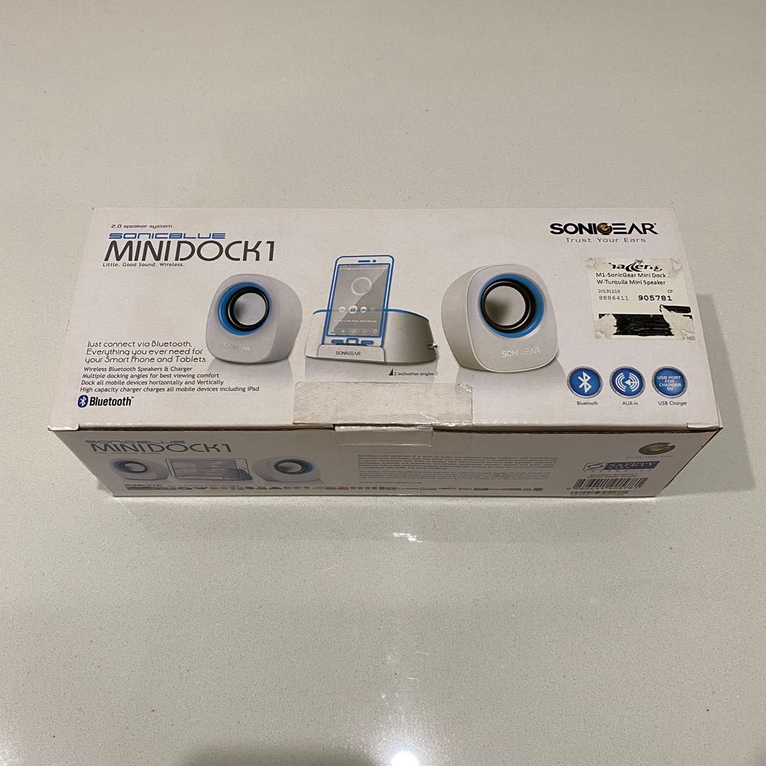 Sonic Gear SonicBlue Mini Dock 1, Audio, Portable Audio Accessories on ...