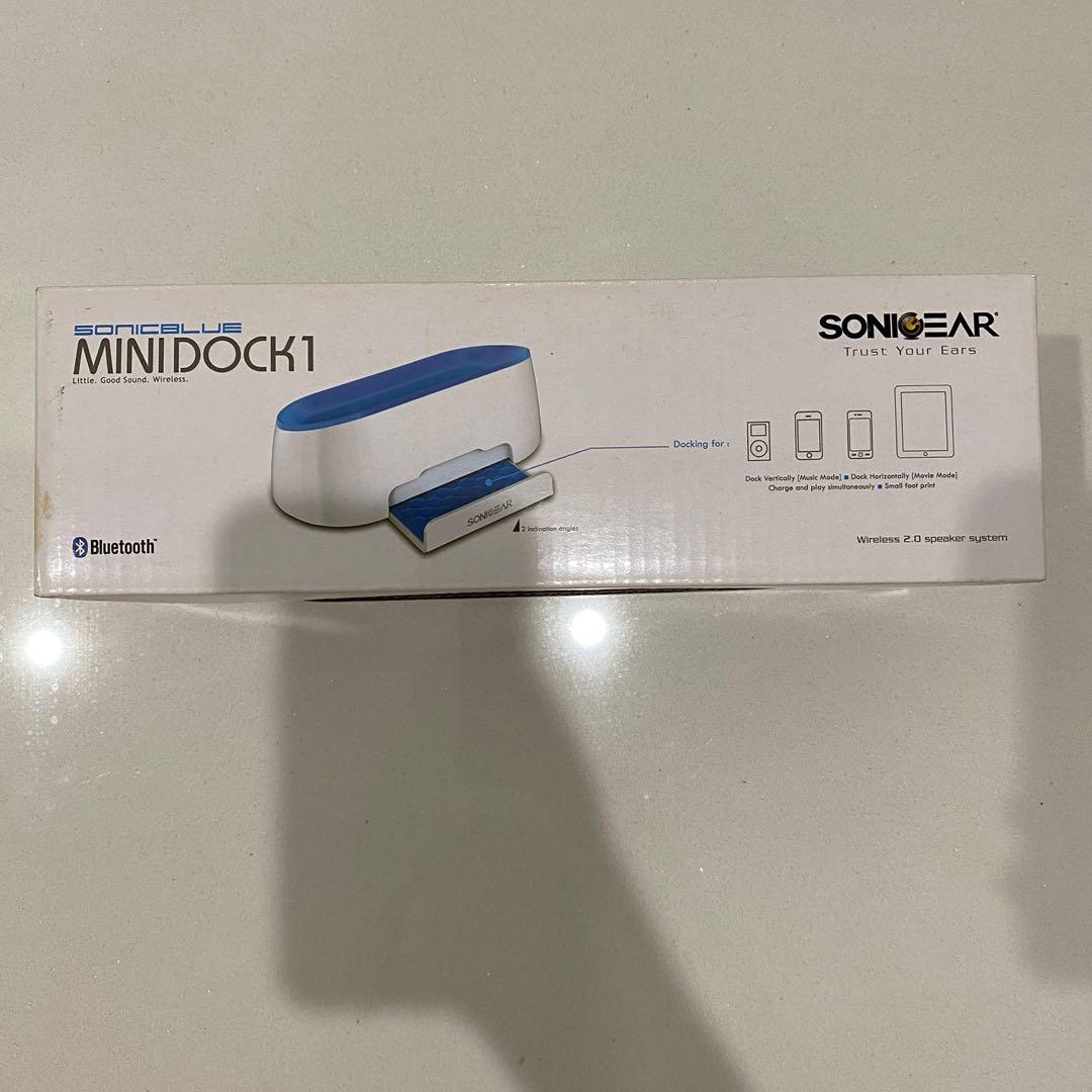 Sonic Gear SonicBlue Mini Dock 1, Audio, Portable Audio Accessories on ...
