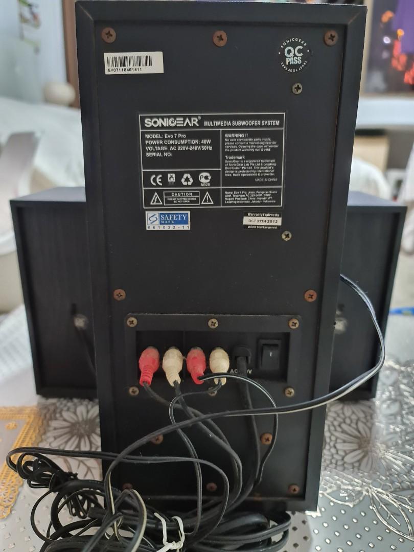 SonicGear EVO 7 Pro BTMI, Audio, Soundbars, Speakers & Amplifiers on ...