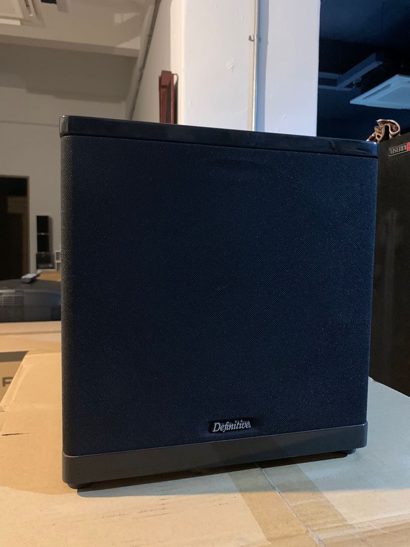 Subwoofer : Definitive super cube II, Audio, Soundbars, Speakers ...