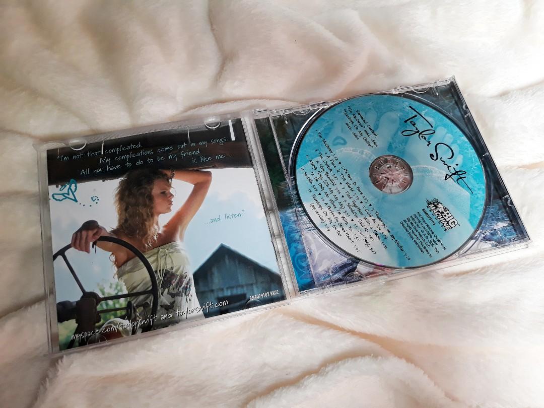 Taylor Swift Self-titled Album, Hobbies & Toys, Music & Media, CDs ...