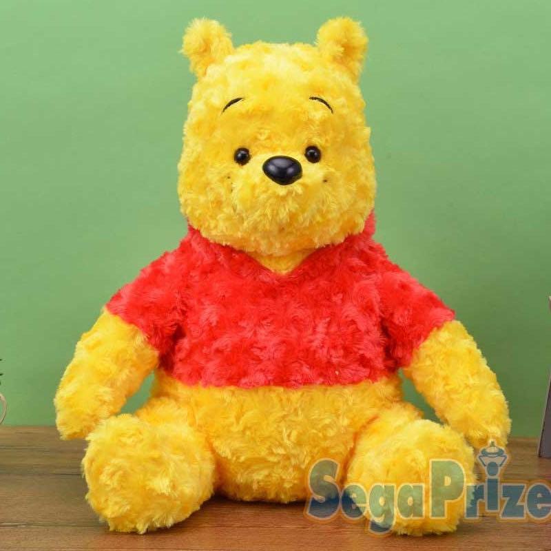 Toreba Pooh Rose Fur Disney Winnie the Pooh Plush Plushie Plushy Toy ...