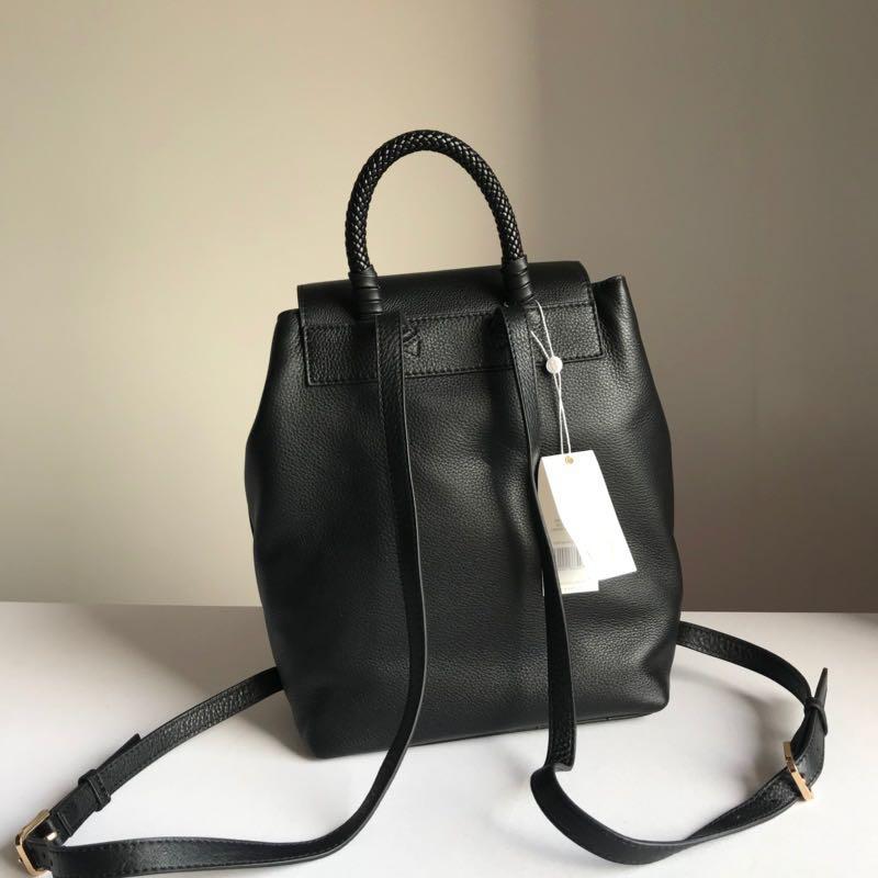 Tory Burch McGraw Backpack Leather, Women's Fashion, Bags & Wallets ...