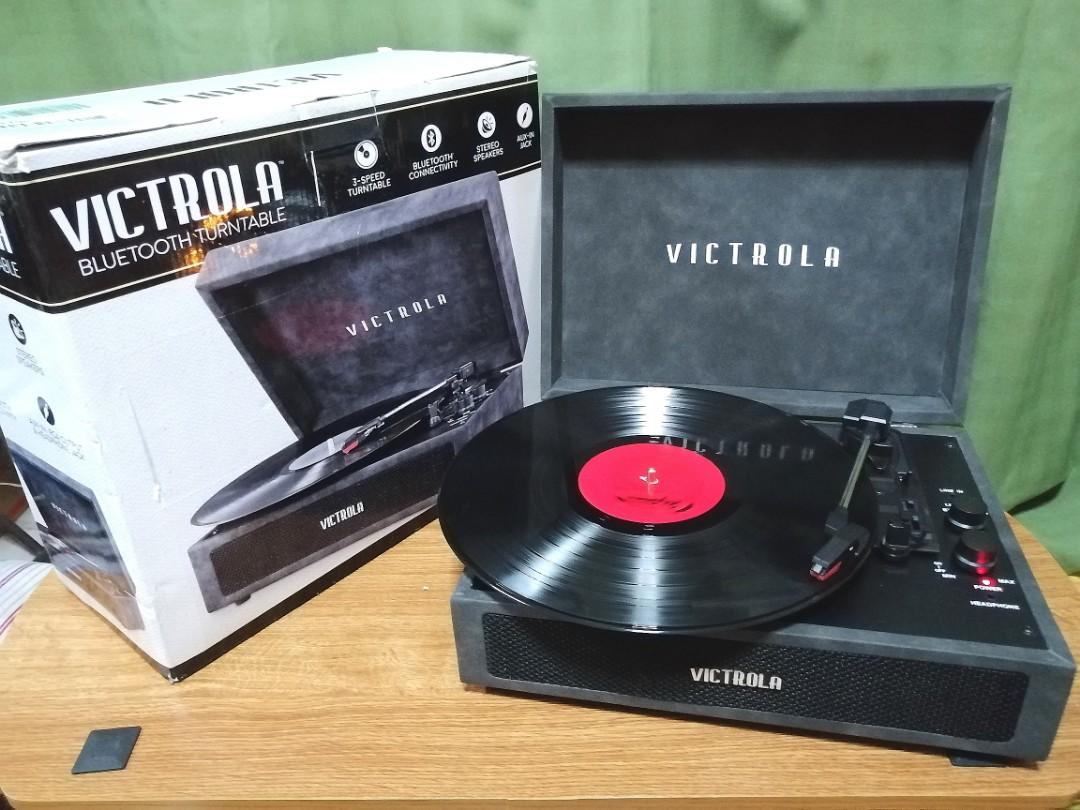 Victrola Parker Retro Vintage Briefcase Suitcase Turntable with ...