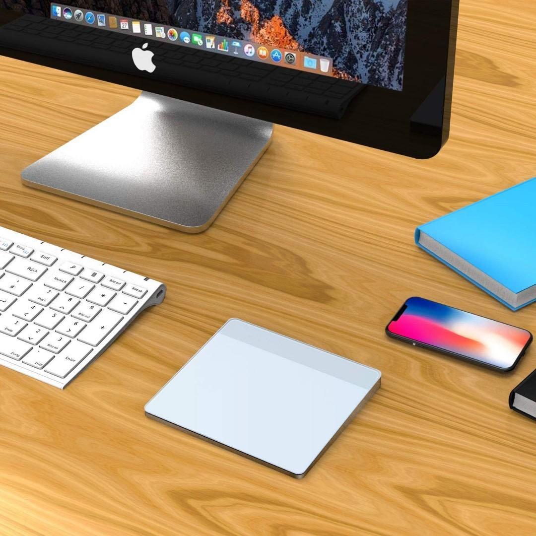 Wireless Trackpad Touchpad, VOGEK Rechargeable Trackpad with Multi ...
