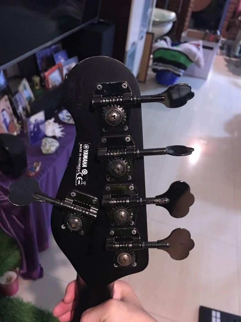 Yamaha bb735a pj 5 string bass with upgrade mike pope pre-amp, Hobbies ...