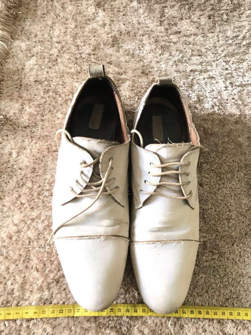 Zara shoes sepatu putih zara hand made ya ini limited edition dan edisi ...