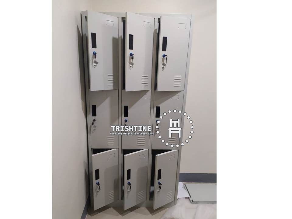 #43 Lockers Dual Locked Office Furniture Gang Chair Stackable Chair ...