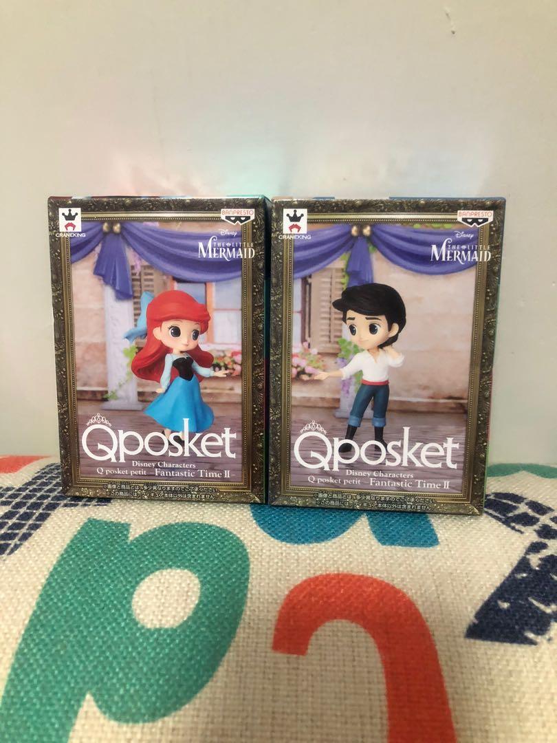 絕版 日版 細盒 Qposket Disney Characters Fantastic II Prince Eric & Ariel 一套 ...