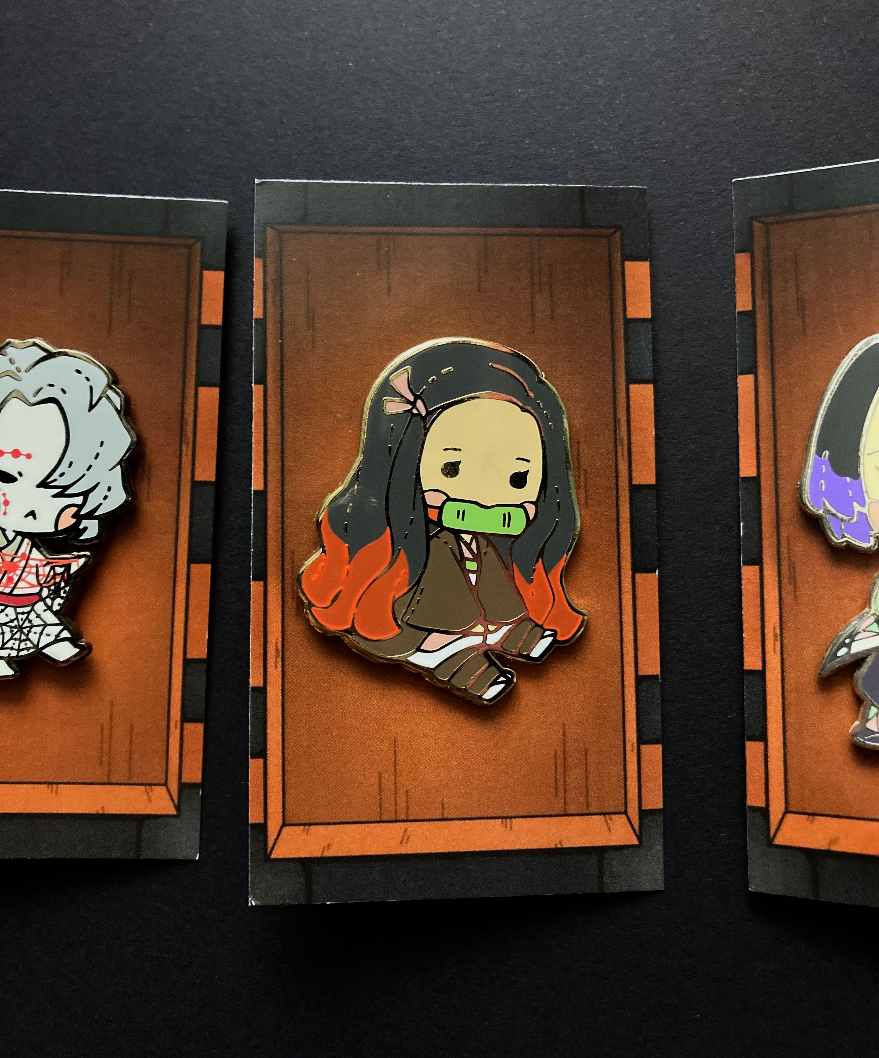 [A-GRADE] Nezuko from Demon Slayer Enamel Pin, Hobbies & Toys ...