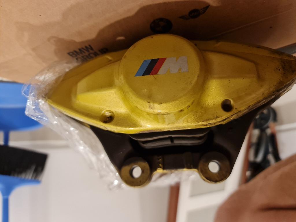 BMW M performance Big Brake Kit (Yellow), Auto Accessories on Carousell