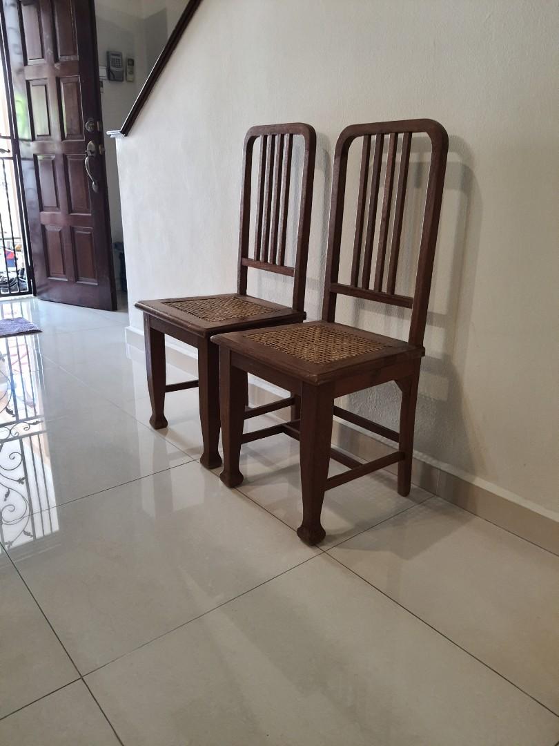 Chair (Melaka Antique), Furniture & Home Living, Furniture, Chairs on ...