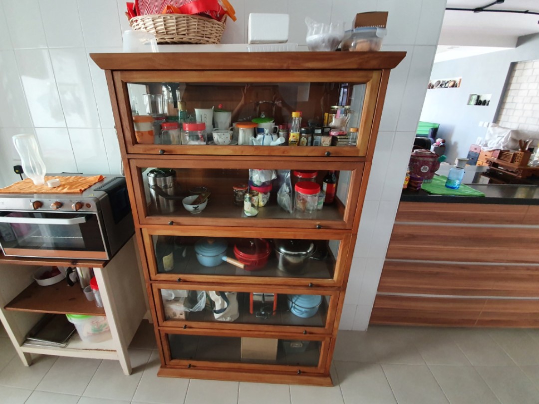 Crate and Barrel Atticus Stacking Cabinet, Furniture & Home Living ...