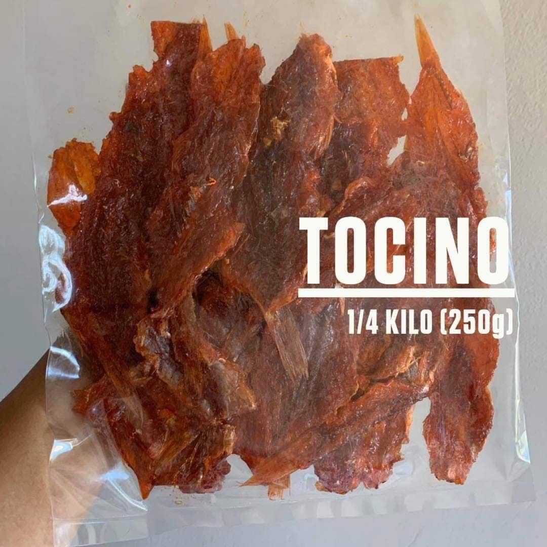Fish Tocino Dried Fish/Daing/Buwad - 250g (1/4 Kilo), Food & Drinks ...
